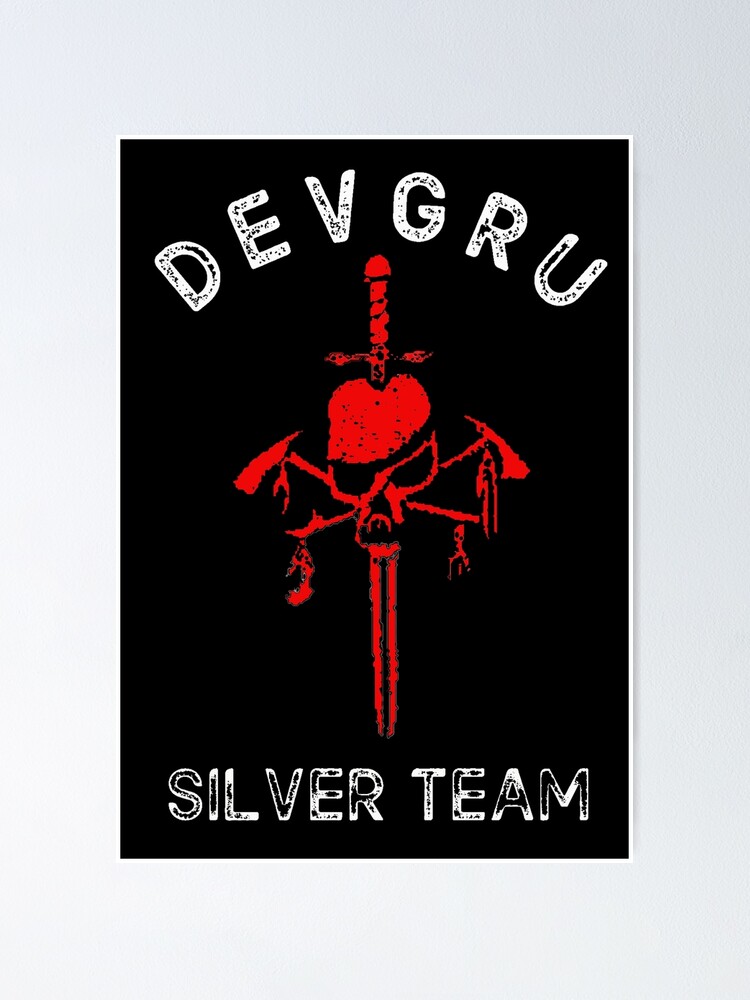 "SILVER TEAM DEVGRU" Poster by Cataraga | Redbubble