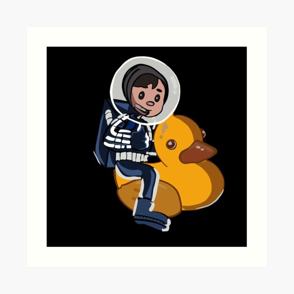 "Quackity" Art Print by lucky-fern | Redbubble