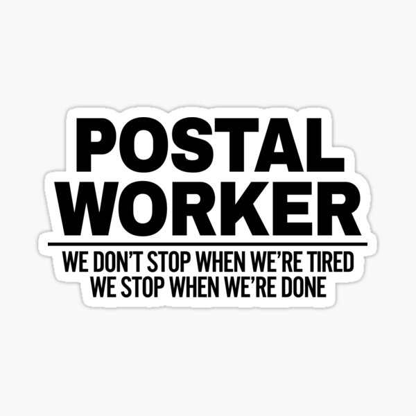 national-postal-worker-day-sticker-for-sale-by-izod55-redbubble