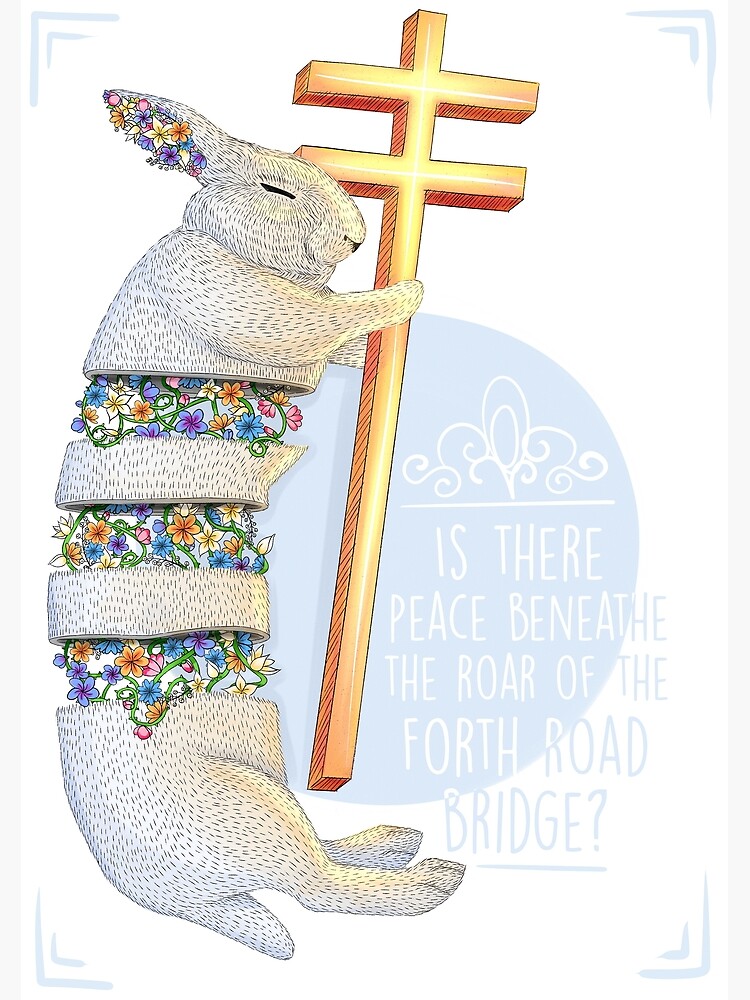 "Frightened Rabbit Flowers" Poster for Sale by Hate-Incarnate | Redbubble