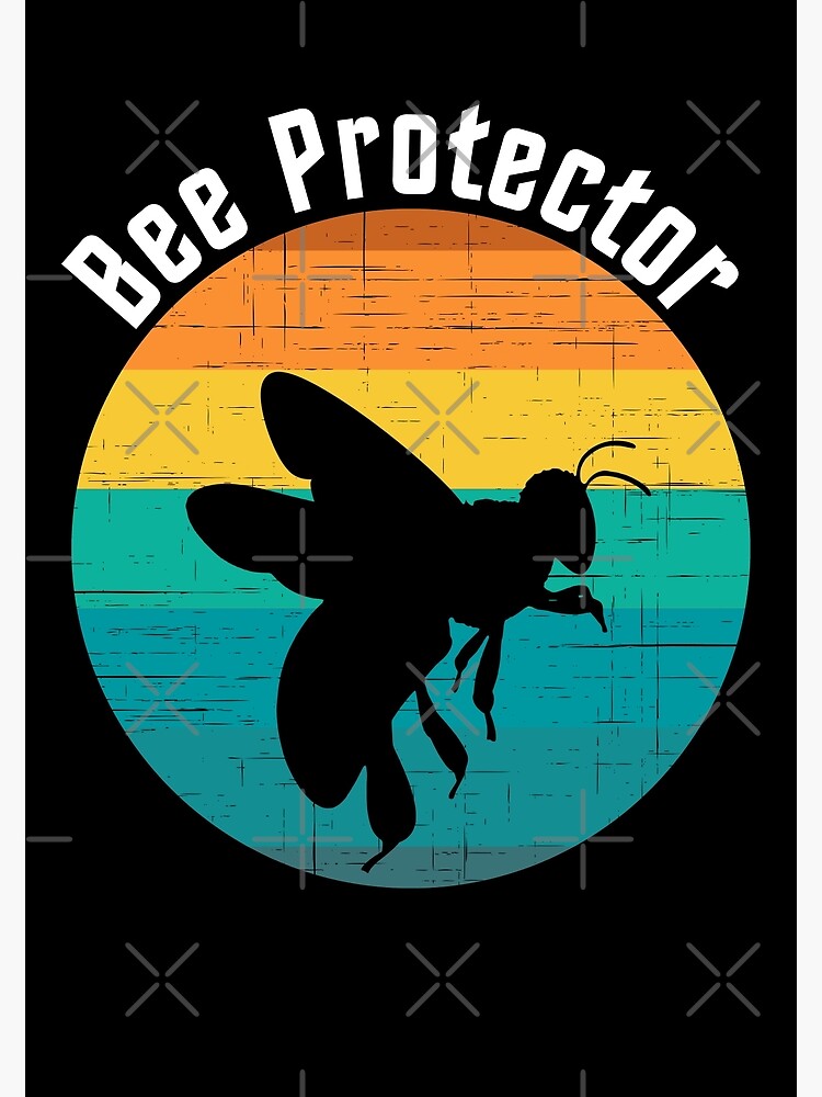 "Bee Protector" Poster by Gold-Coin | Redbubble
