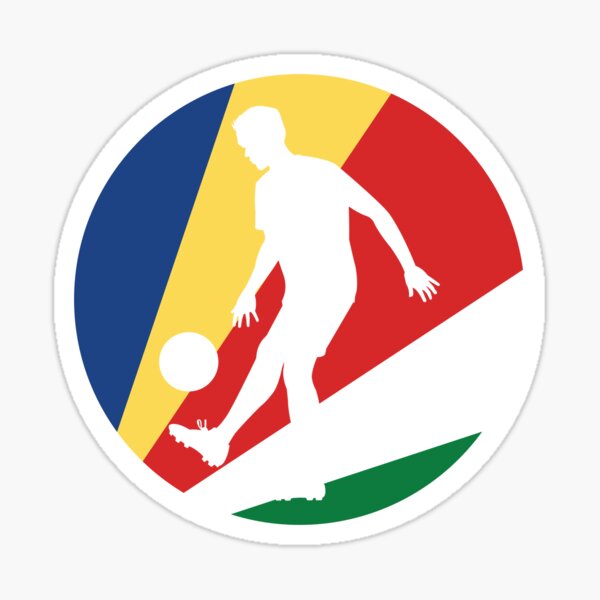"Seychelles Soccer Football Player Jersey Logo" Sticker for Sale by ...