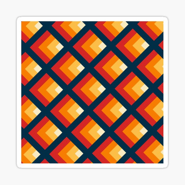 "Vintage retro blue yellow color scheme background pattern large ...