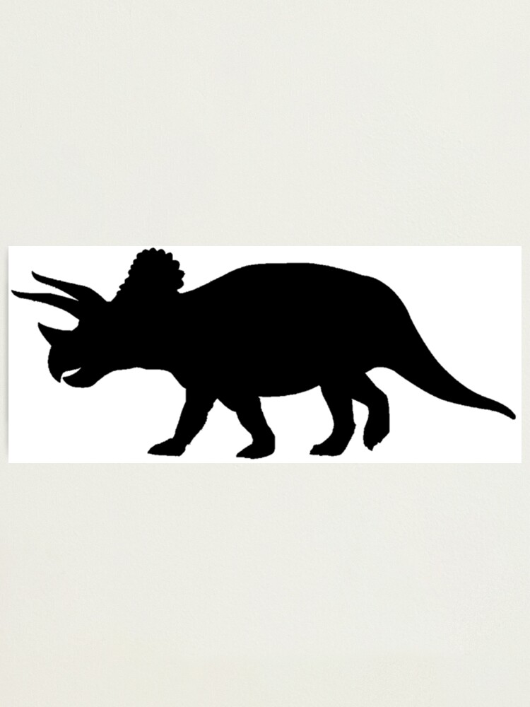 Lámina fotográfica «Triceratops Shadow» de maxrtran | Redbubble