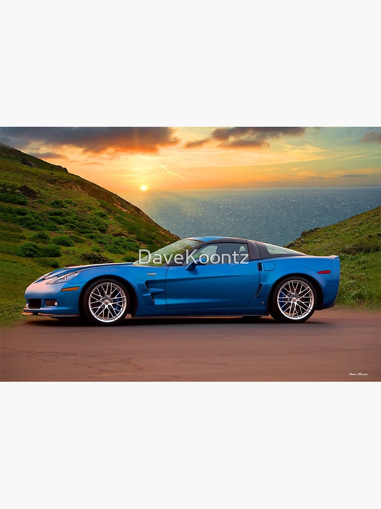 "Chevrolet C6 Corvette ZR1" Poster for Sale by DaveKoontz | Redbubble