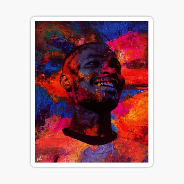 "UK RAPPER DAVE" Sticker for Sale by LooneyAnimation | Redbubble