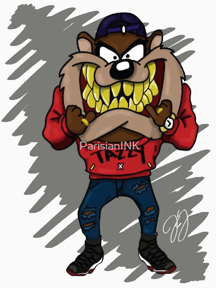 "Tazzy Fire" T-shirt by ParisianINK | Redbubble