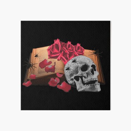 "Open Goth book with skull design, Gothic design ladies, book lover ...