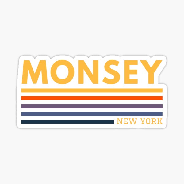 "Monsey New York" Sticker by Taumaturgo | Redbubble