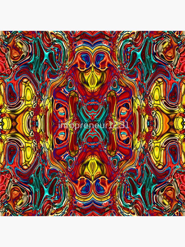 "PATTERN-225" Sticker for Sale by infopreneur1231 | Redbubble