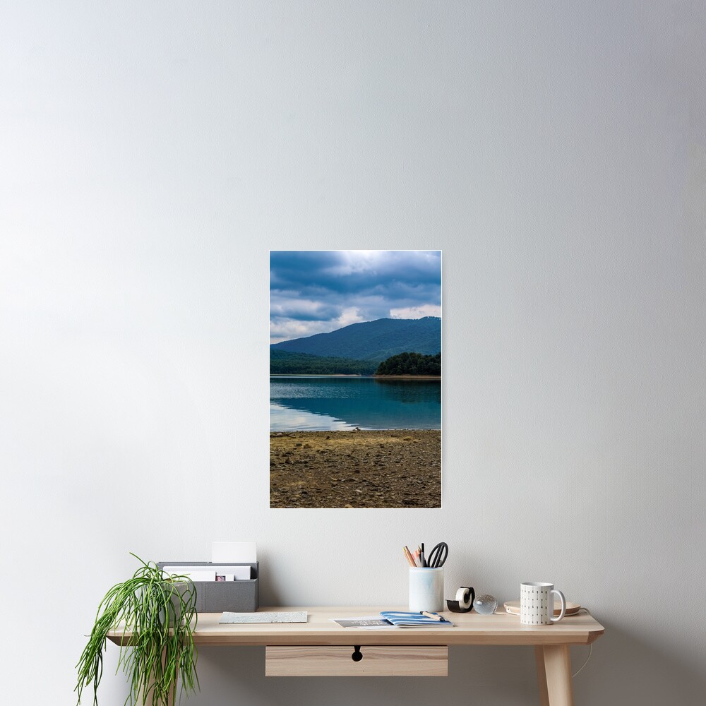 "Lake Beach Scene" Poster by aidanrfraser | Redbubble