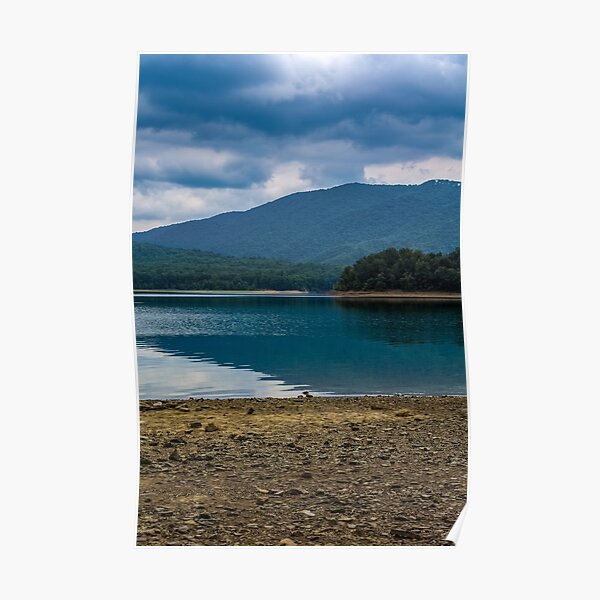 "Lake Beach Scene" Poster by aidanrfraser | Redbubble