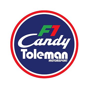 "Toleman Candy Motorsport" Sticker by PSstudio | Redbubble