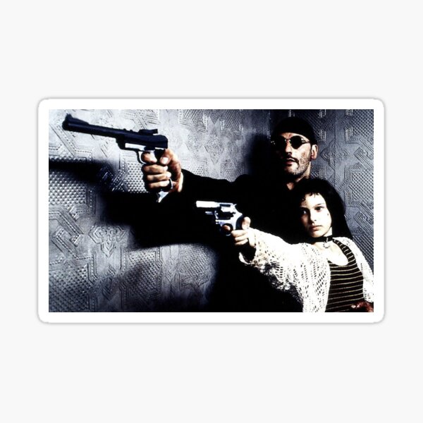 "leon the professional" Sticker for Sale by hazyceltics | Redbubble