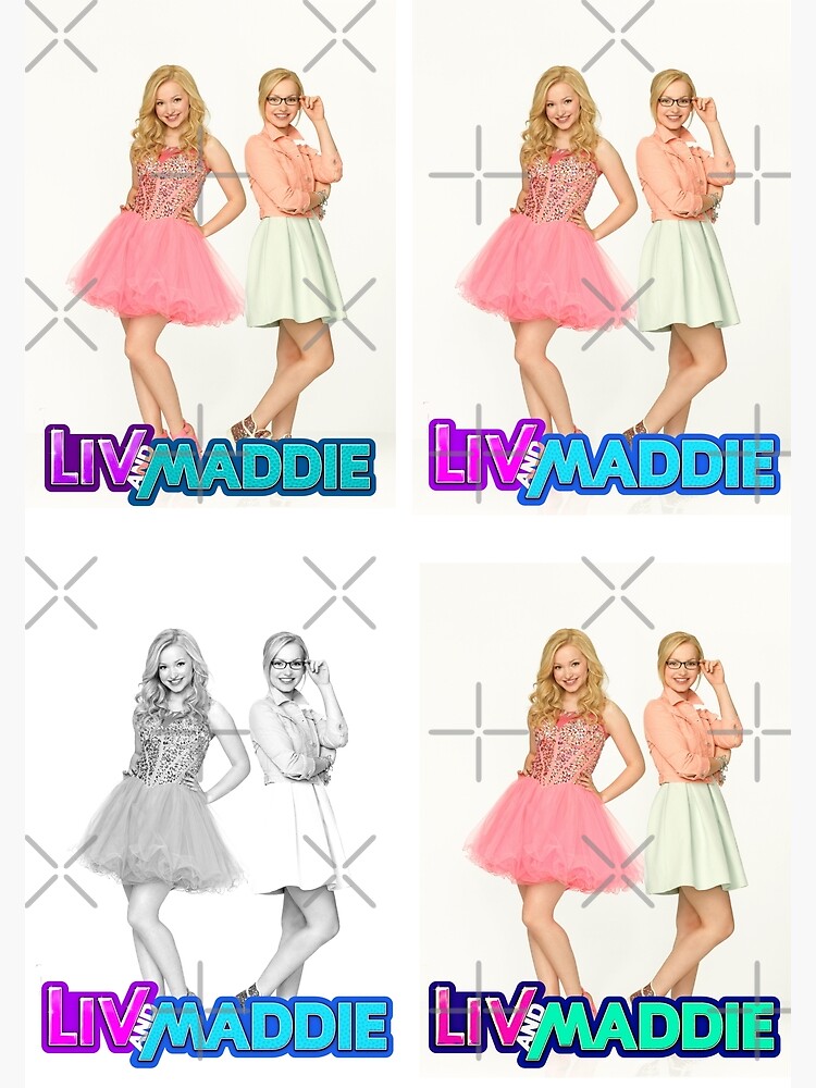 "Liv And Maddie sticker pack" Photographic Print by FersArts | Redbubble