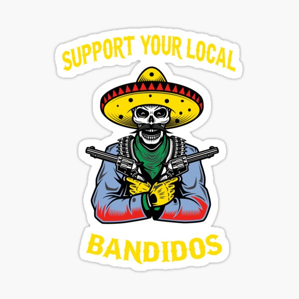 Sticker: Bandidos | Redbubble