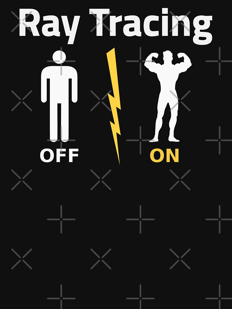 "Ray tracing Meme" T-shirt by lamjar-art | Redbubble