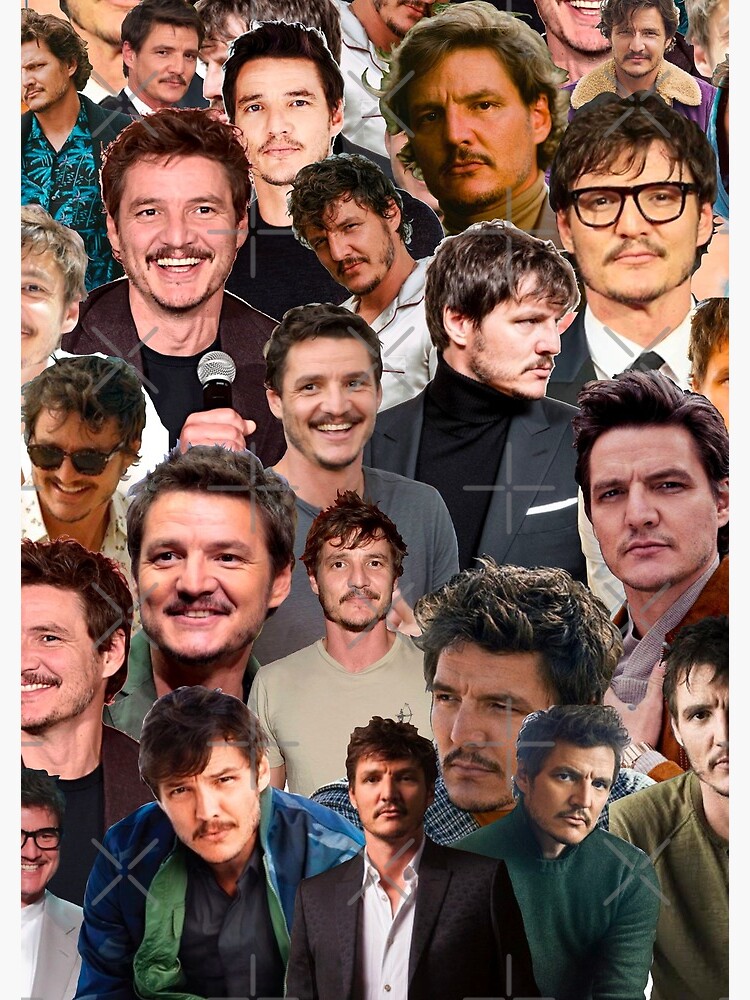 "Pedro Pascal Photo Collage" Spiral Notebook for Sale by Jess-16 ...