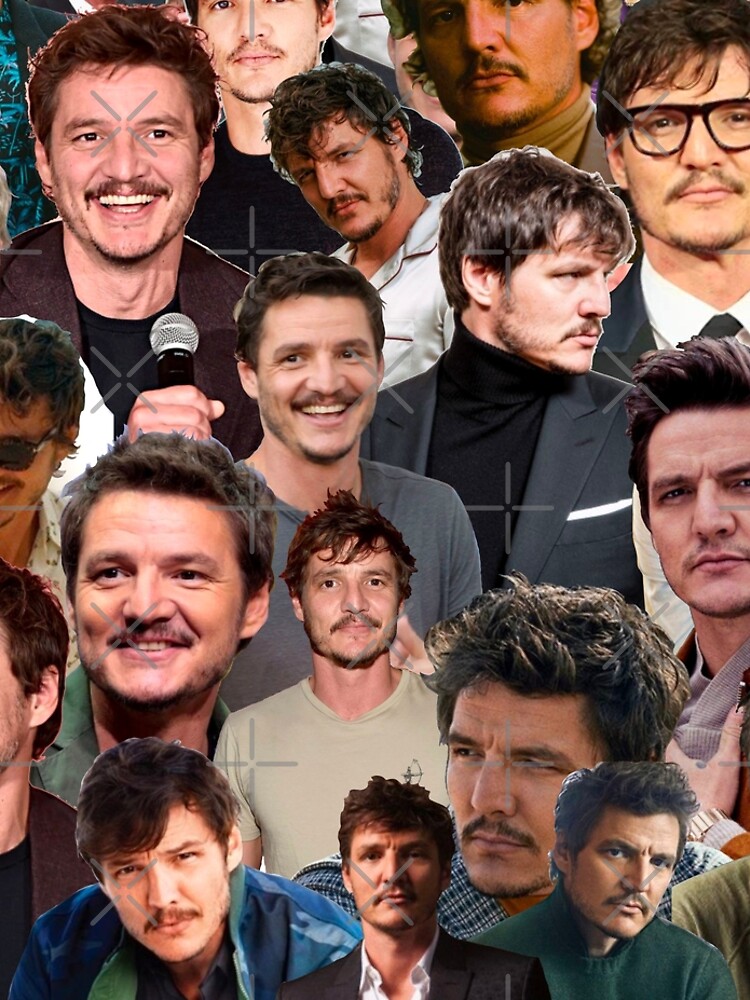 "Pedro Pascal Photo Collage" Leggings for Sale by Jess-16 | Redbubble