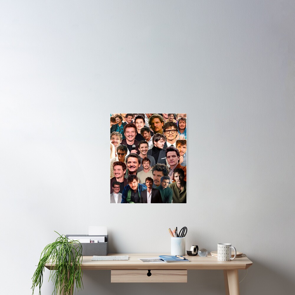 "Pedro Pascal Photo Collage" Poster for Sale by Jess-16 | Redbubble