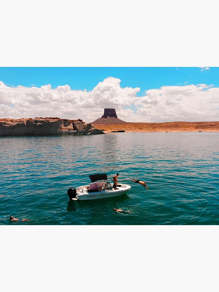 "Lake Powell summer - poster " Poster for Sale by lukewarmmenard ...