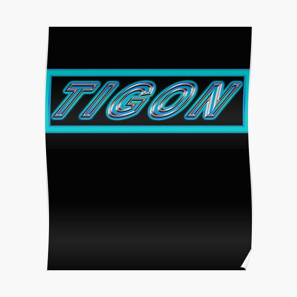 " Tigon "Aggressively Bold" 02" Poster by Code03 | Redbubble