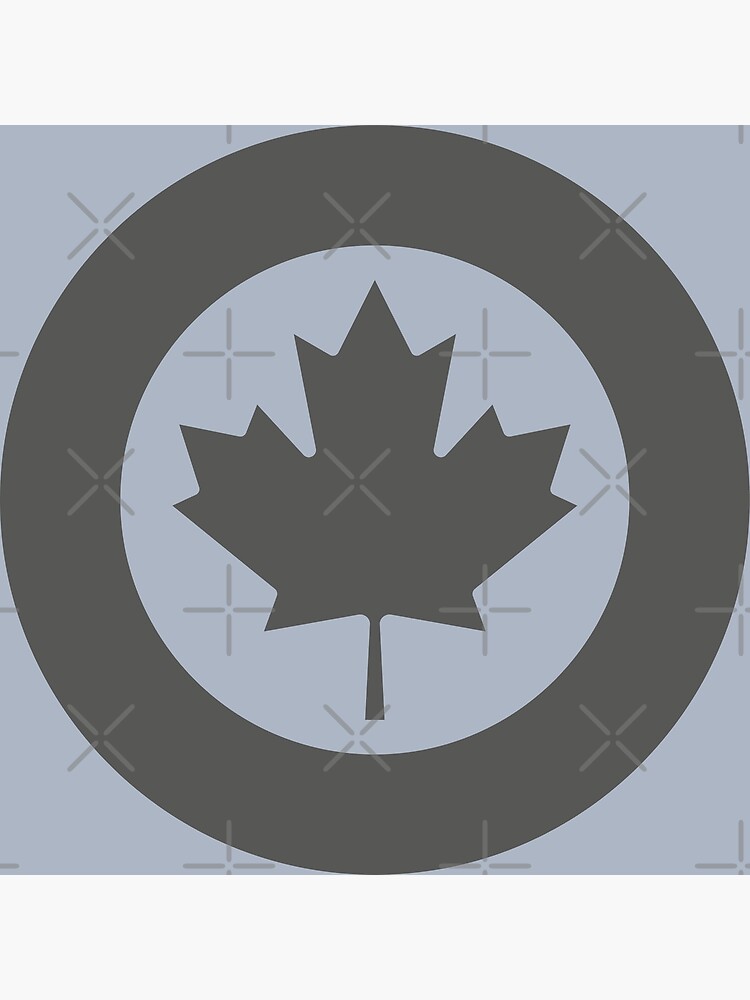 "RCAF Low Visibility Roundel" Art Print for Sale by Ralroost | Redbubble