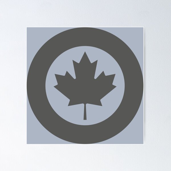 "RCAF Low Visibility Roundel" Poster for Sale by Ralroost | Redbubble