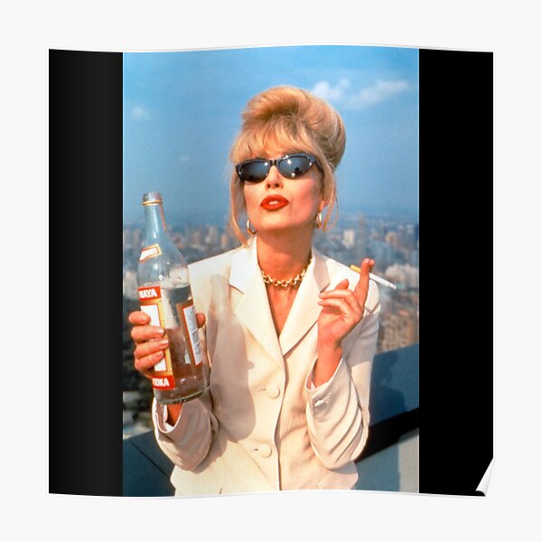 "absolutely fabulous darling" Poster by periodart | Redbubble