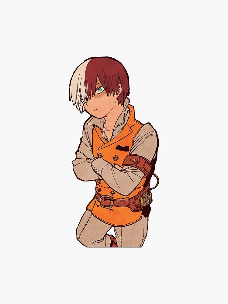 "My Hero Academia Sticker - Steampunk Todoroki!!" Sticker for Sale by ...