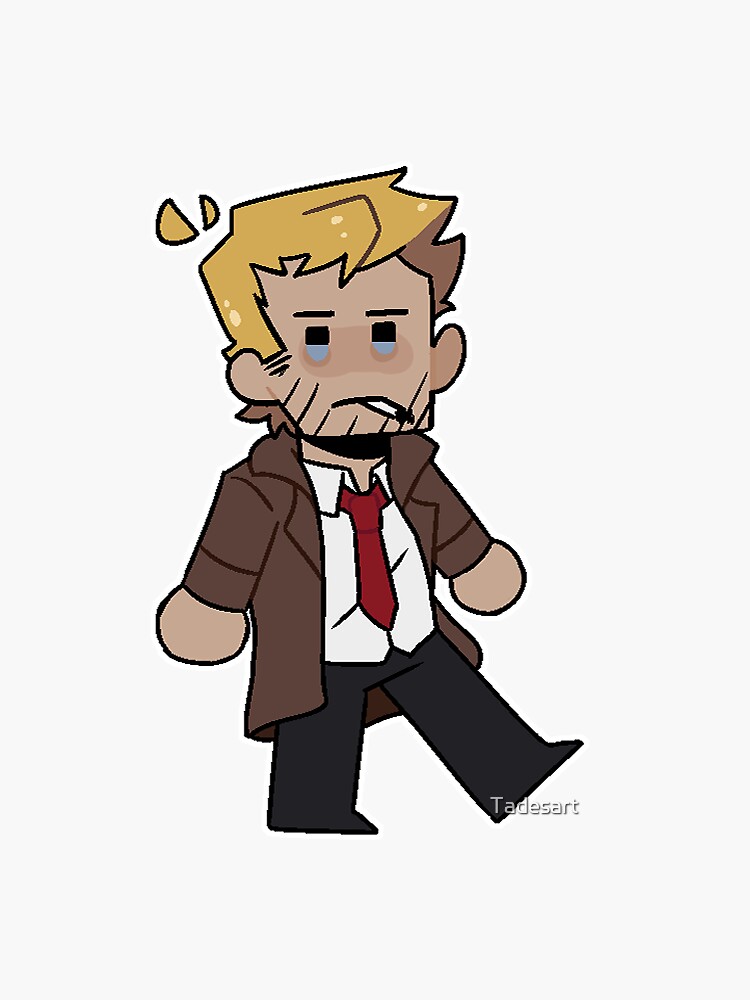 "Constantine - sticker" Sticker by Tadesart | Redbubble