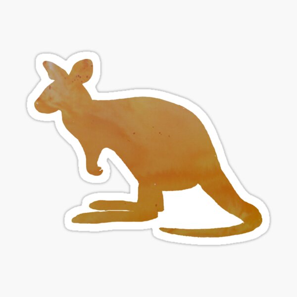 "Kangaroo" Sticker for Sale by MordaxFurritus | Redbubble