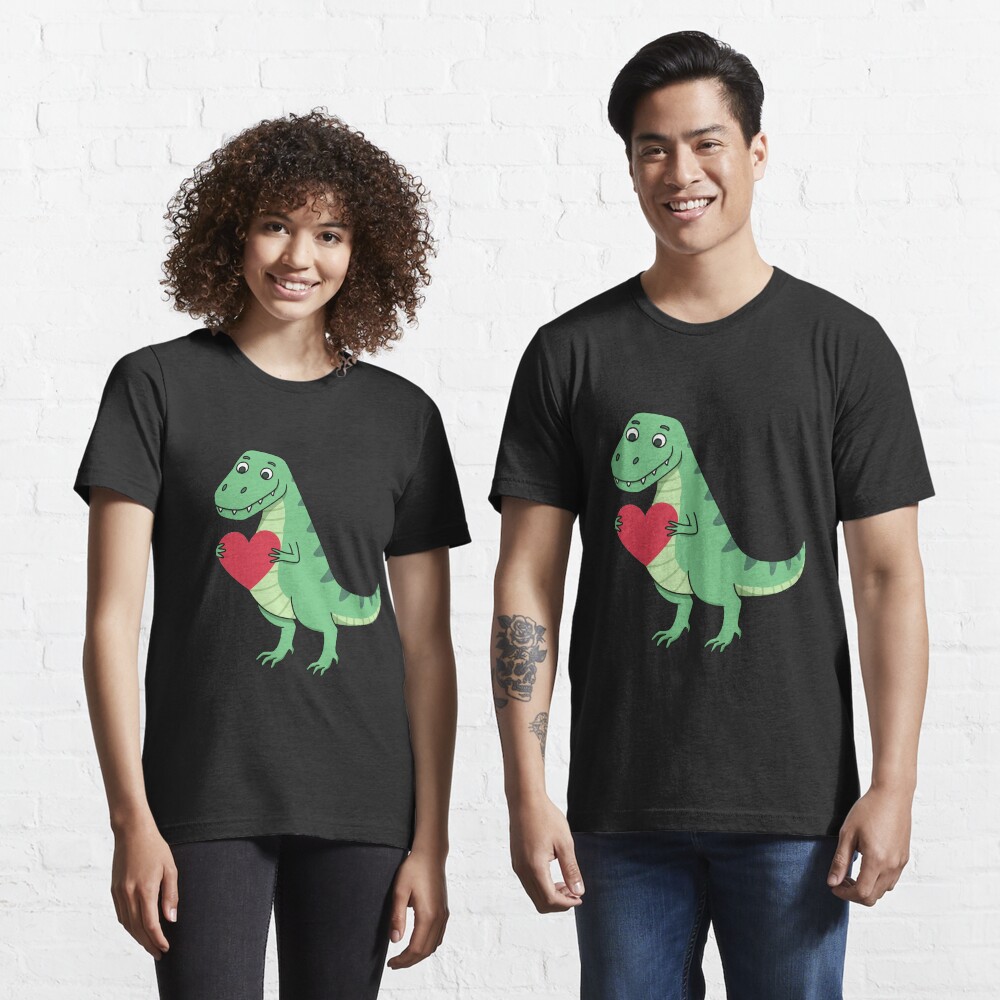 "Dinosaurs in love - T-Rex Love - Dino Lovers" Sticker for Sale by ...