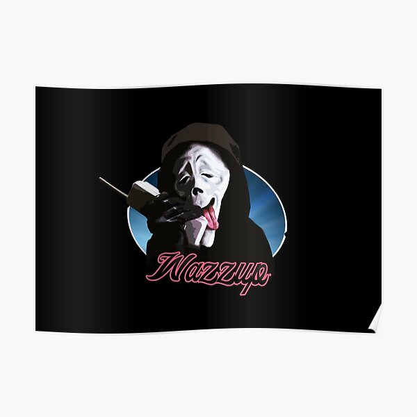 "Wazzup - Scary Movie Vintage" Poster for Sale by shaz3buzz2 | Redbubble