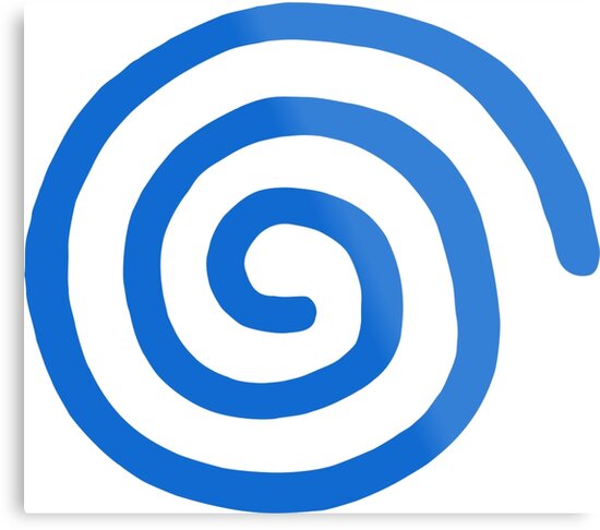 "Dreamcast Logo (European; No Text)" Metal Print by OldSkooRebel ...