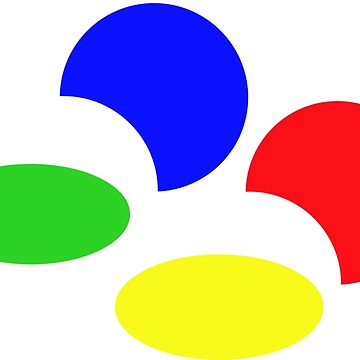 "Super Famicom Logo" Sticker for Sale by OldSkooRebel | Redbubble