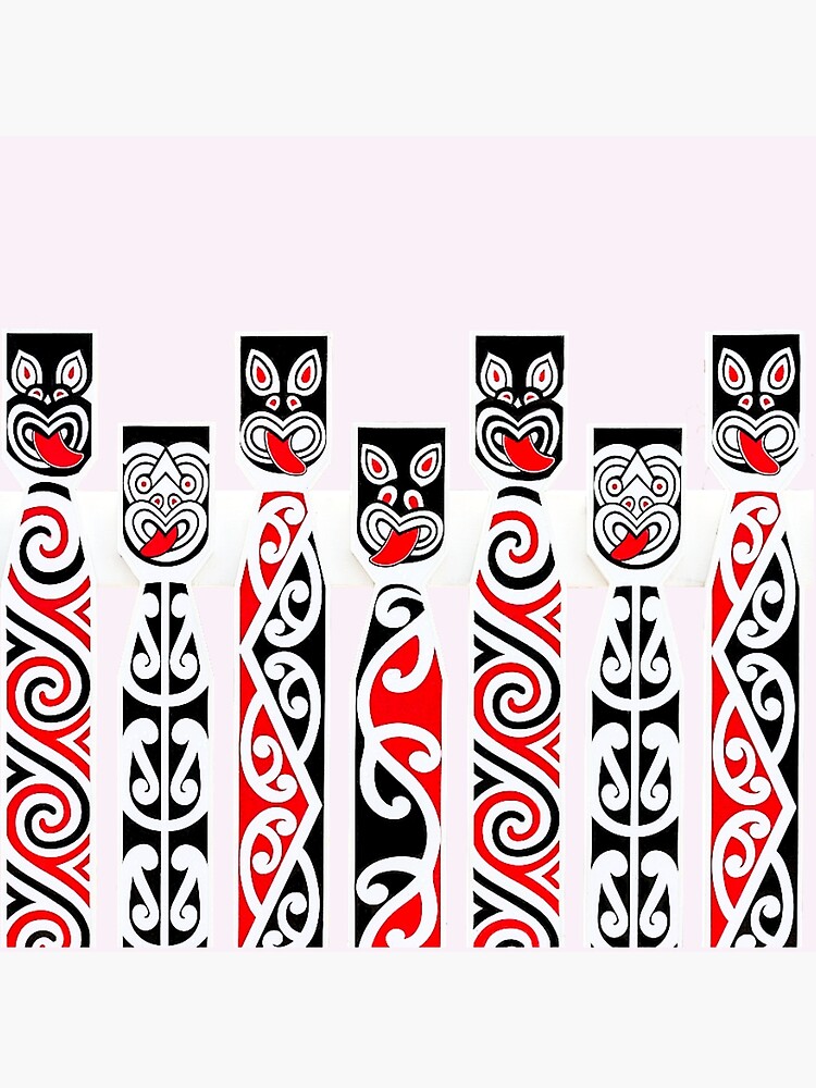 "Maori Pouwhenua" Poster for Sale by CarolaTees | Redbubble