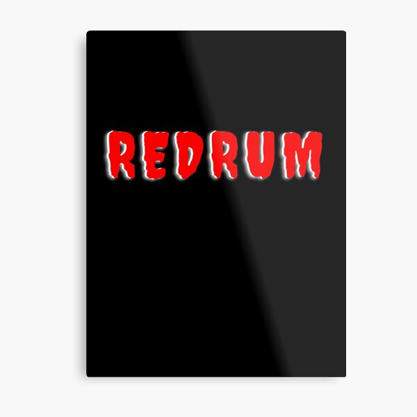 Redrum Metal Prints | Redbubble
