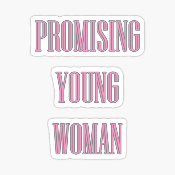 "Copie de Promising young woman pink design" Sticker for Sale by ...