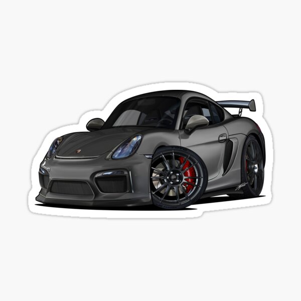 "2016 PÓRSCHÉ Cayman GT4" Sticker for Sale by RCJM-Design | Redbubble
