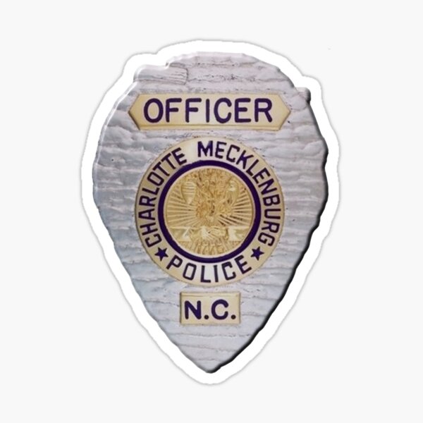"Charlotte Mecklenburg Police" Sticker by lawrencebaird | Redbubble