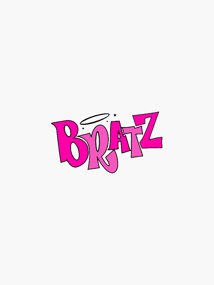 "PINK BRATZ LOGO" Sticker for Sale by sydneyfingerman | Redbubble