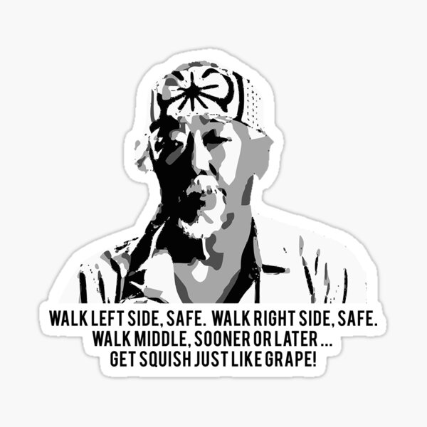 "The Karate Kid Mr. Miyagi - Squish" Sticker for Sale by vintagepieter ...