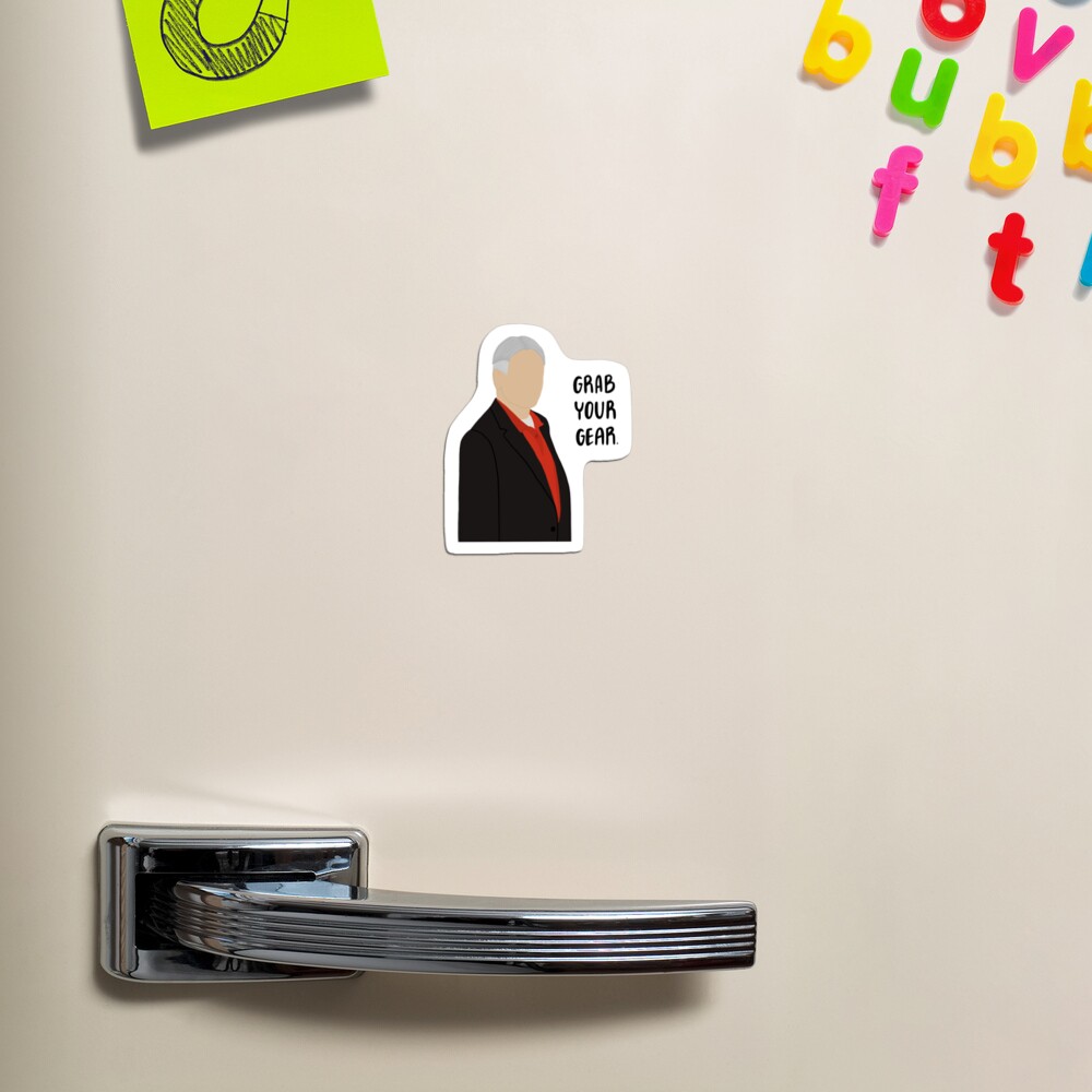 "NCIS Gibbs Grab Your Gear" Sticker for Sale by burnesm1 | Redbubble