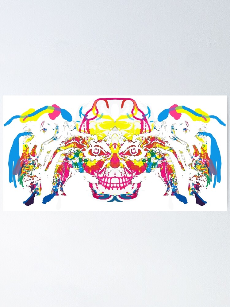 "Crazy head" Poster by DrTigrou | Redbubble