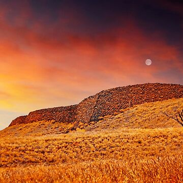 "Pu`ukoholā Heiau" Poster for Sale by Alex Preiss | Redbubble