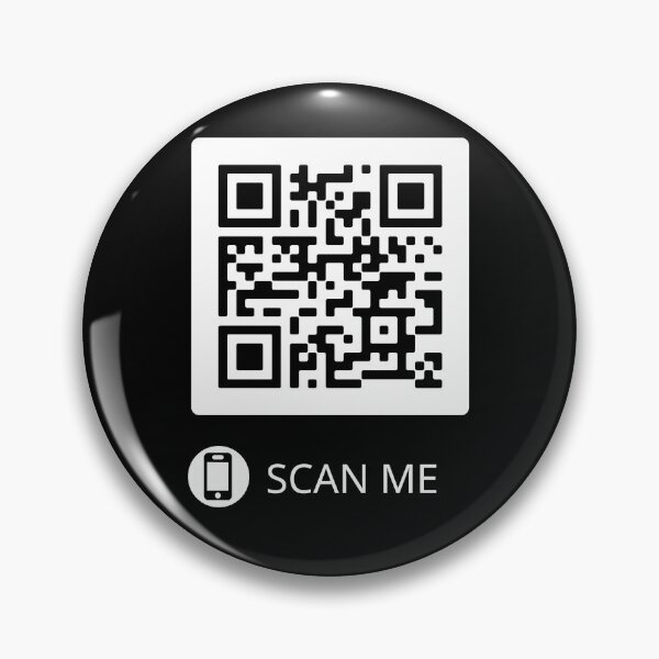 "Rick Astley - Never Gonna Give You Up video Rickroll QR code" Pin for ...