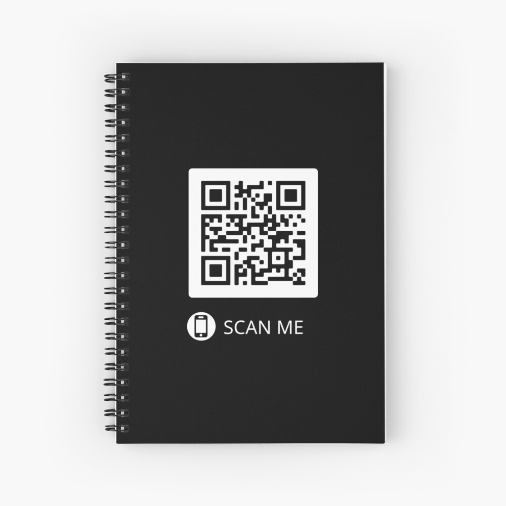 "Rick Astley - Never Gonna Give You Up video Rickroll QR code" Spiral ...