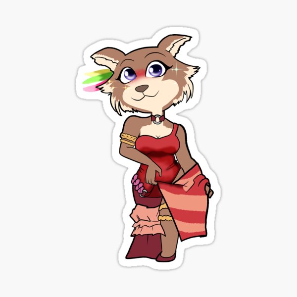 "Juno beastars" Sticker for Sale by reddish-raccoon | Redbubble