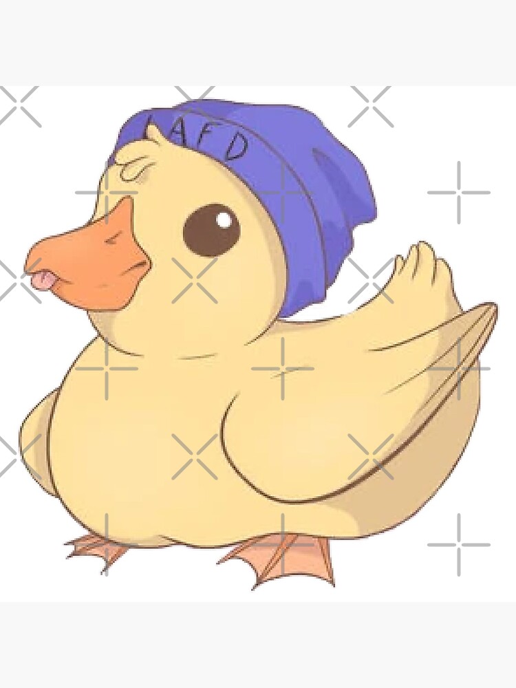 "Quackity Duck" Art Print for Sale by UnluckyPanda | Redbubble